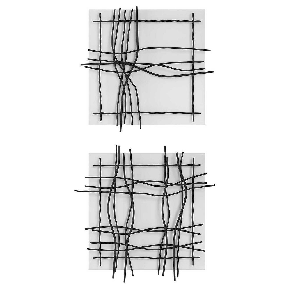 Genesis Metal Wall Decor 2-Piece Set