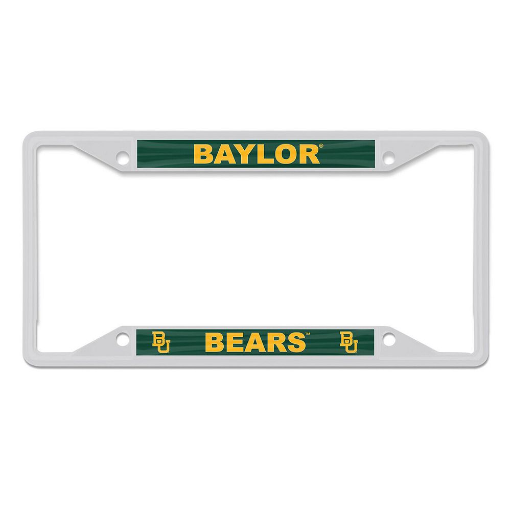 WinCraft Baylor Bears Chrome Colored License Plate Frame