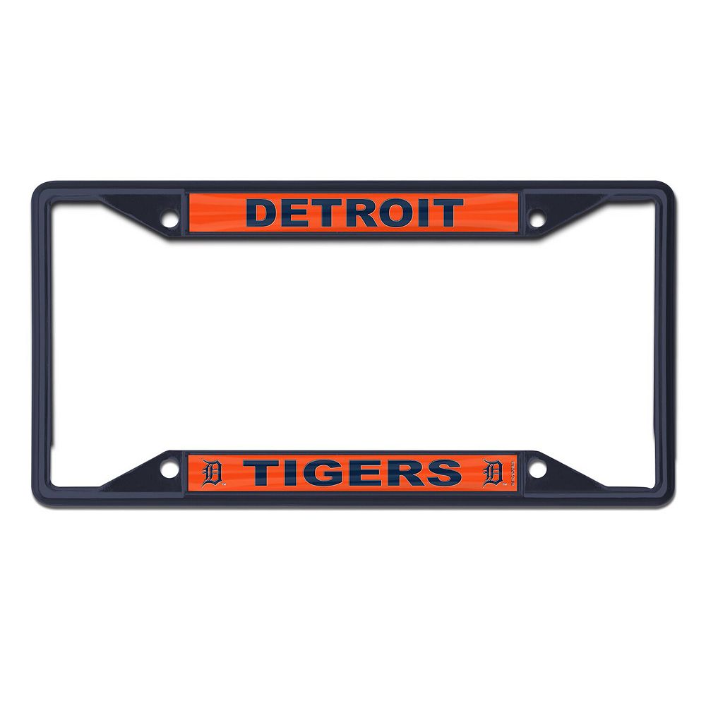 WinCraft Detroit Tigers Chrome Color License Plate Frame