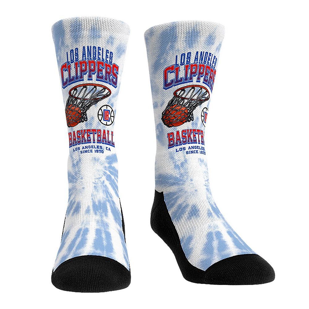 Unisex Rock Em Socks LA Clippers Vintage Hoop Crew Socks