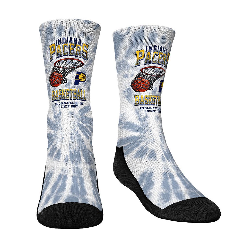 Youth Rock Em Socks Indiana Pacers Vintage Hoop Crew Socks