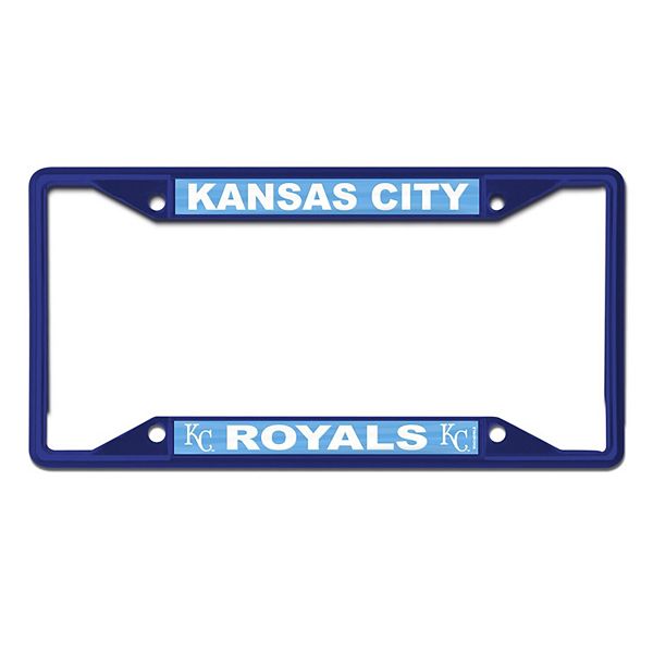 WinCraft Kansas City Royals Chrome Color License Plate Frame