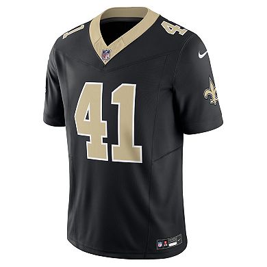 Men's Nike Alvin Kamara Black New Orleans Saints Vapor F.U.S.E. Limited Jersey