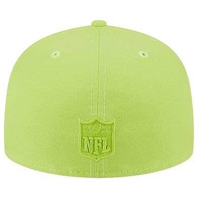 Men's New Era Neon Green Green Bay Packers Color Pack Brights 59FIFTY ...