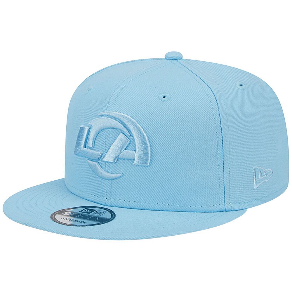 Men's New Era Light Blue Los Angeles Rams Color Pack Brights 9FIFTY ...