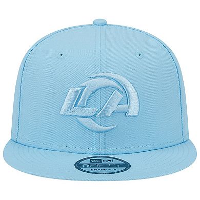 Men's New Era Light Blue Los Angeles Rams Color Pack Brights 9FIFTY ...