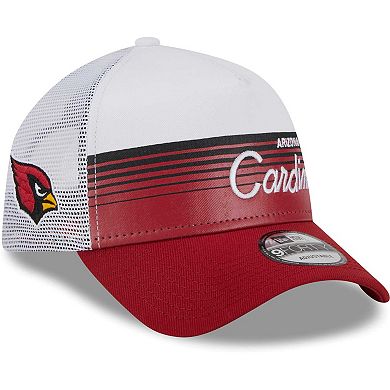 Men's New Era Cardinal Arizona Cardinals Horizon A-Frame 9FORTY ...