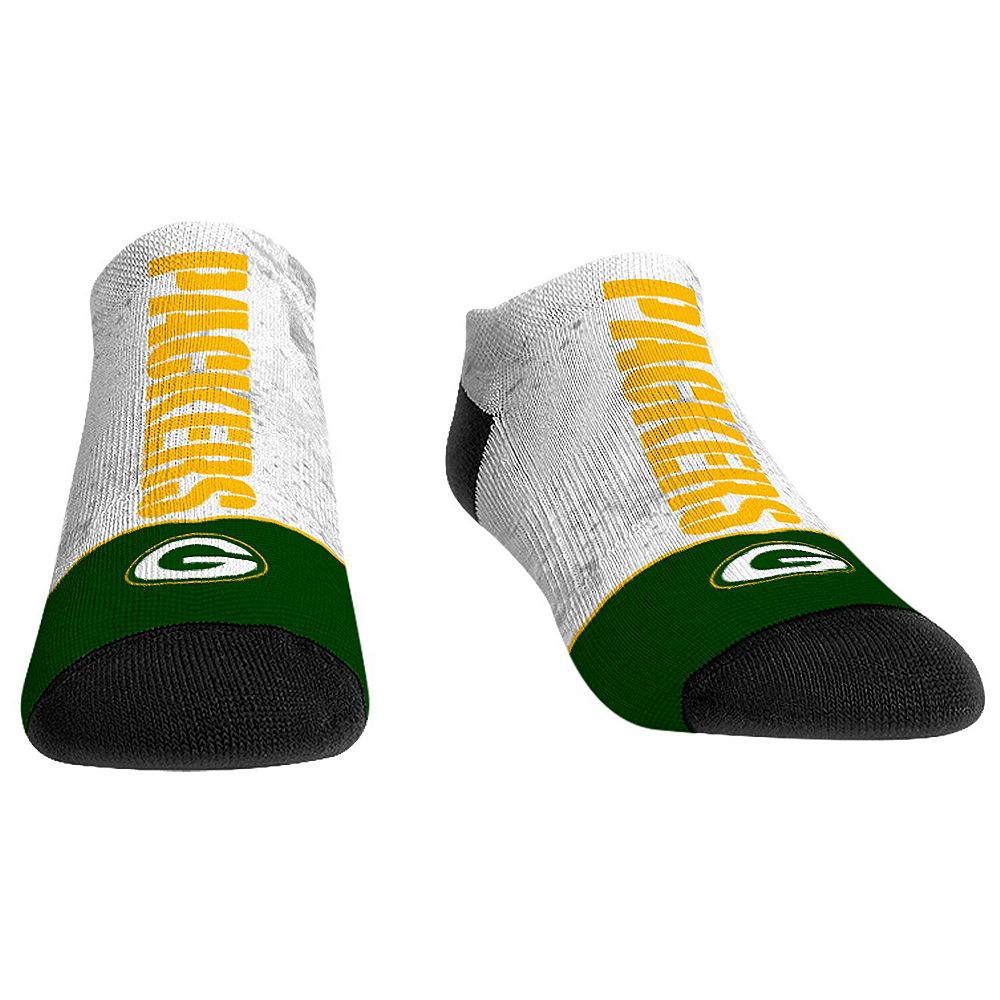 Youth Rock Em Socks Green Bay Packers Mascot Walkout Low-Cut Socks