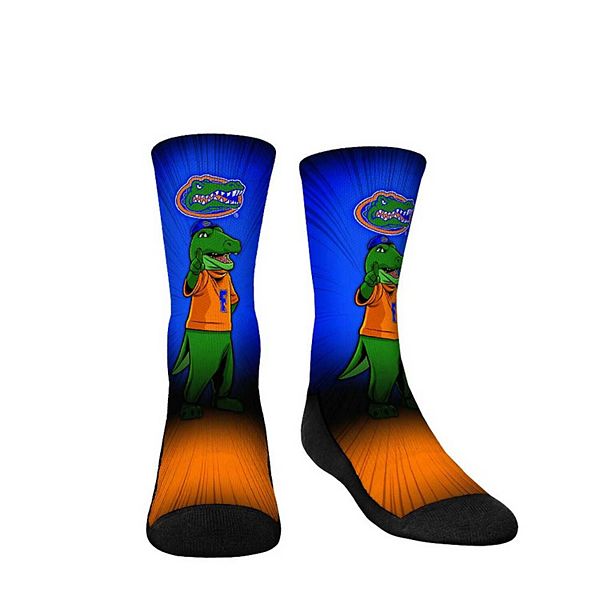 Youth Rock Em Socks Florida Gators Mascot Pump Up Crew Socks
