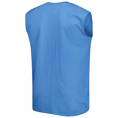 Men's Powder Blue Los Angeles Chargers Big & Tall Muscle Tank Top
