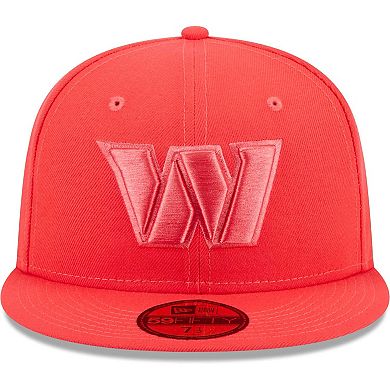 Men's New Era Red Washington Commanders Color Pack Brights 59FIFTY ...