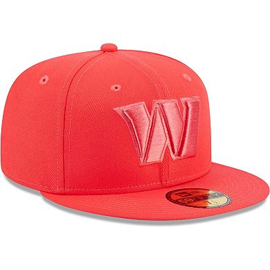 Men's New Era Red Washington Commanders Color Pack Brights 59FIFTY ...