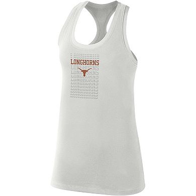 Women's Nike Gray Texas Longhorns Game Time Tank Top