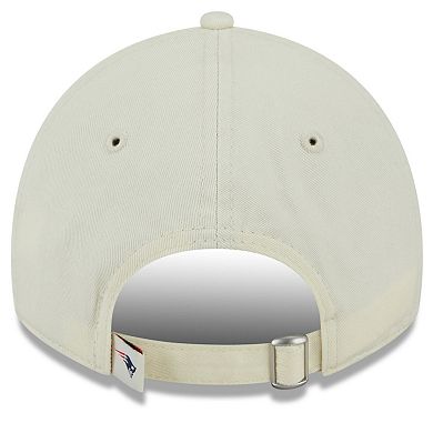 Men's New Era Cream New England Patriots Core Classic 2.0 9TWENTY Adjustable Hat