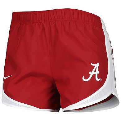 Women's Nike Crimson Alabama Crimson Tide Tempo Performance Shorts