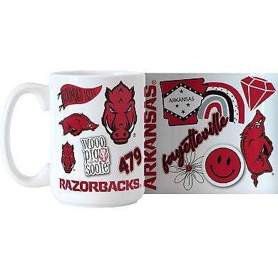 Arkansas Razorbacks 15oz. Native Ceramic Mug