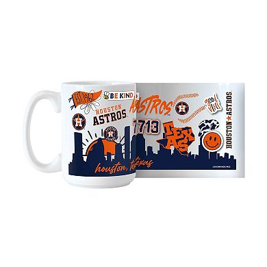 Houston Astros 15oz. Native Ceramic Mug
