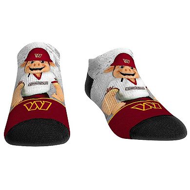 Youth Rock Em Socks Washington Commanders Mascot Walkout Low-Cut Socks