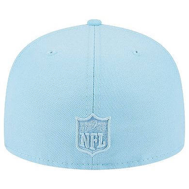 Men's New Era Light Blue Los Angeles Rams Color Pack Brights 59FIFTY ...