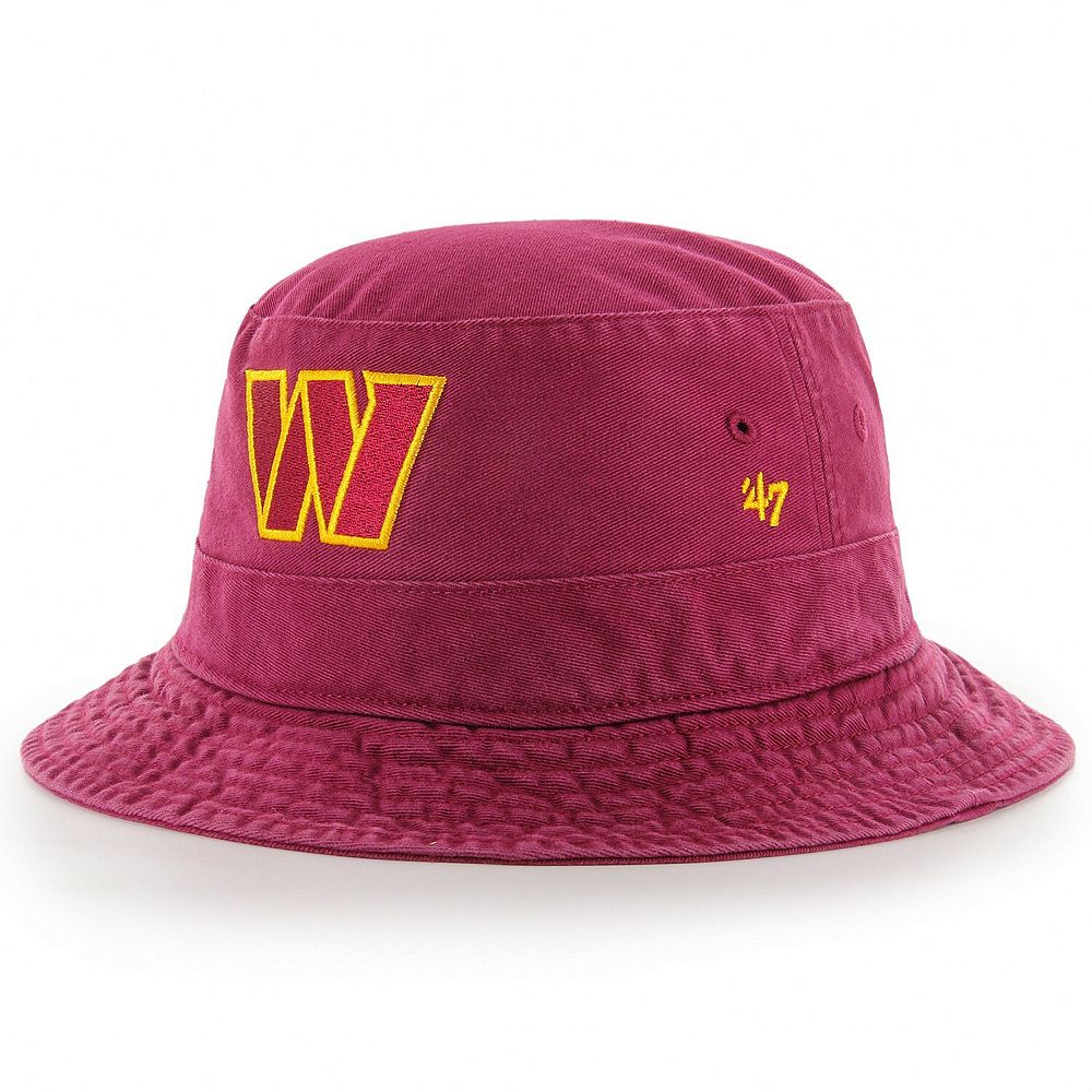 Men's '47 Burgundy Washington Commanders Primary Bucket Hat
