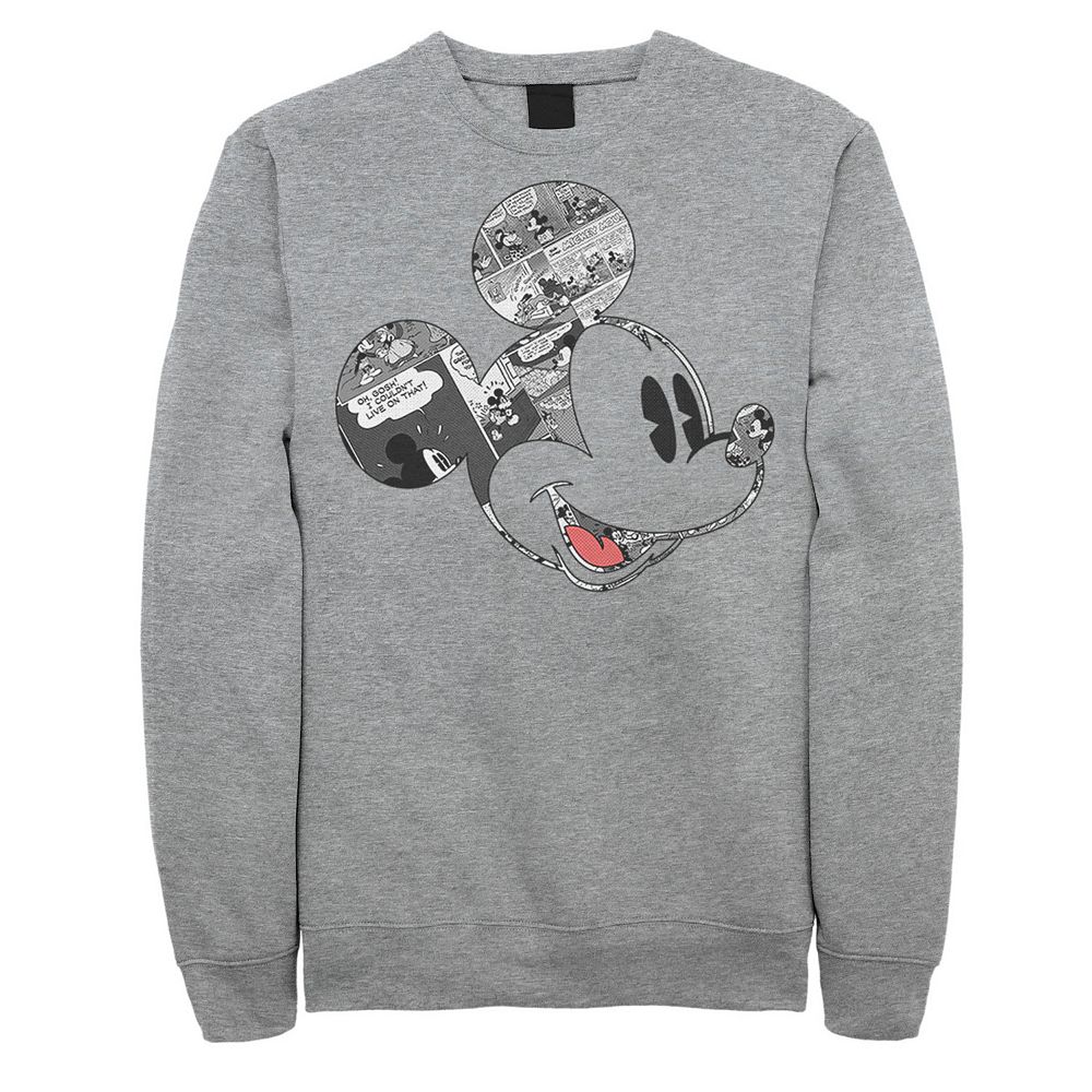 Disney's Big & Tall Mickey &Friends Mickey Mouse Comic Fill Fleece