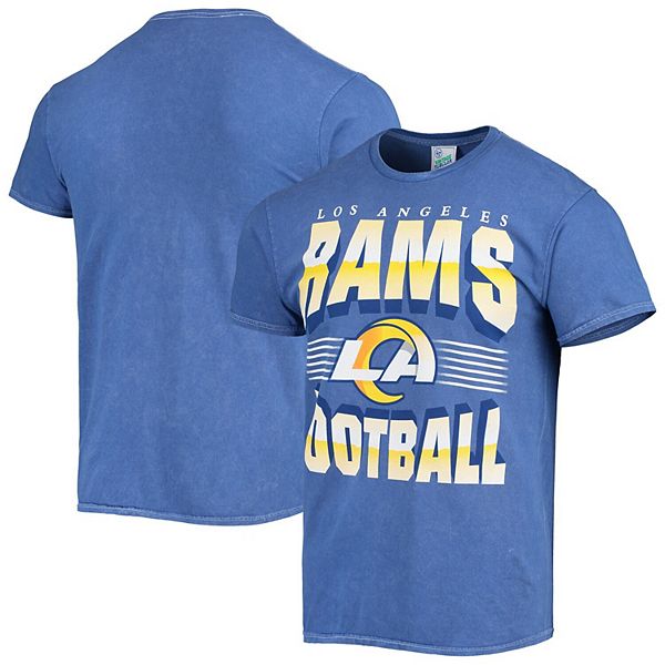 Men's '47 Royal Los Angeles Rams Rocker Vintage Tubular T-Shirt