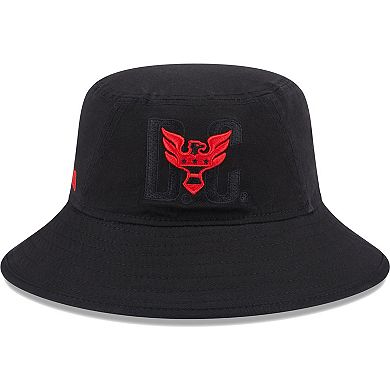Men's New Era Black D.C. United Kick Off Bucket Hat