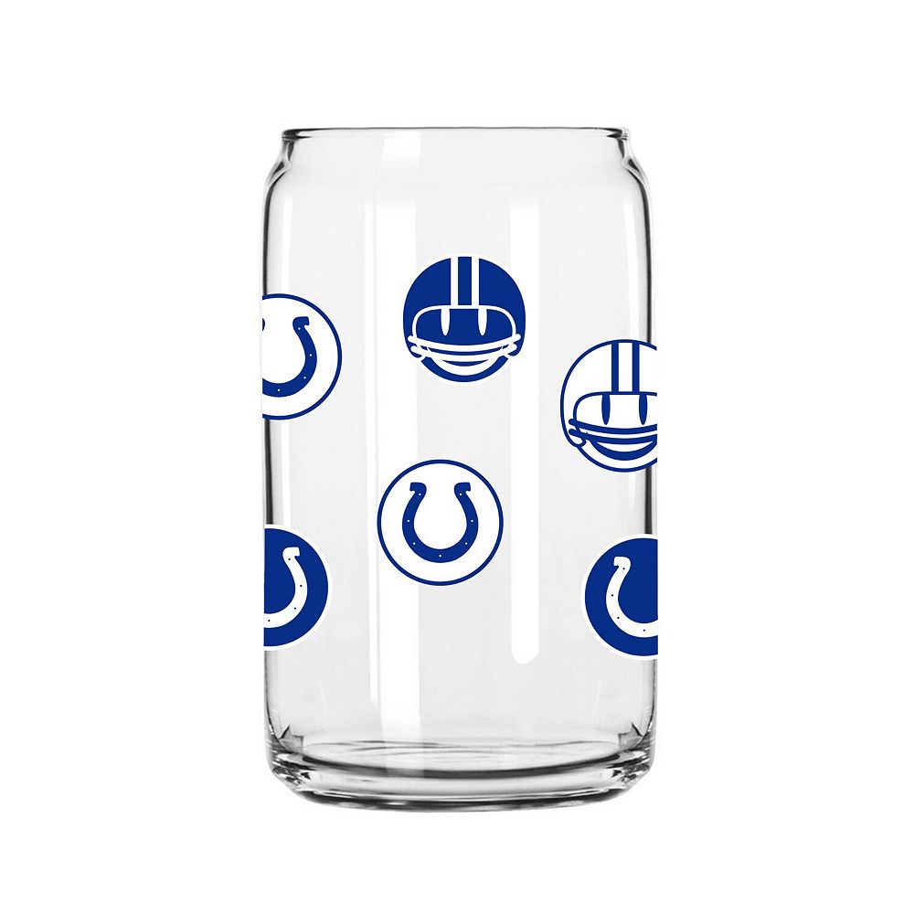 Indianapolis Colts 16oz. Smiley Can Glass