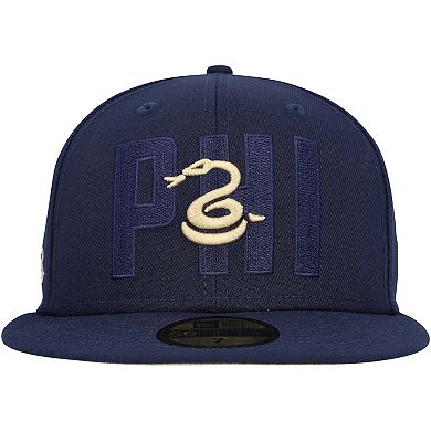 Men's New Era Navy Philadelphia Union Kick Off 59FIFTY Fitted Hat