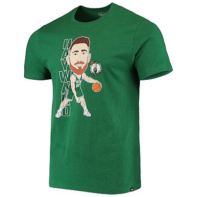 Men's '47 Gordon Hayward Heathered Kelly Green Boston Celtics ...