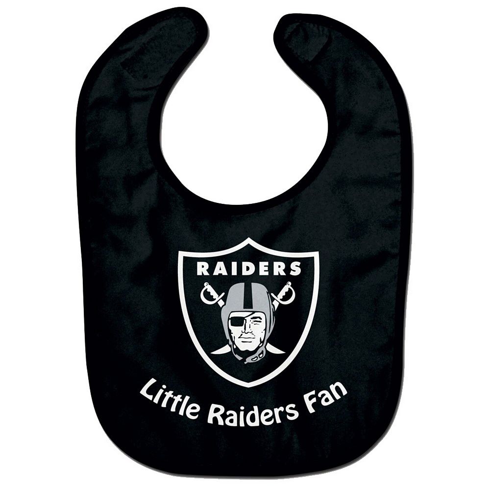 Infant WinCraft Las Vegas Raiders Lil Fan All Pro Baby Bib