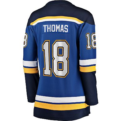 Women's Fanatics Branded Robert Thomas Blue St. Louis Blues Home Breakaway Player Jersey