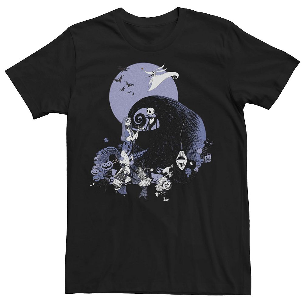 Disney's Nightmare Before Christmas Men's Classic Scene Graphic Tee