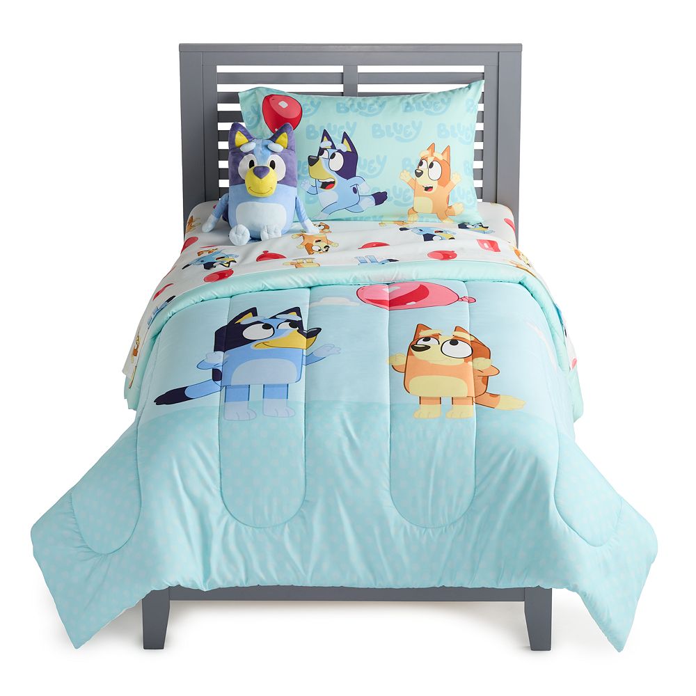 Bluey Floating Balloons Twin/Full Reversible Comforter