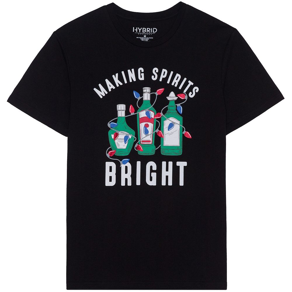Men's Making Spirits Bright Graphic Tee