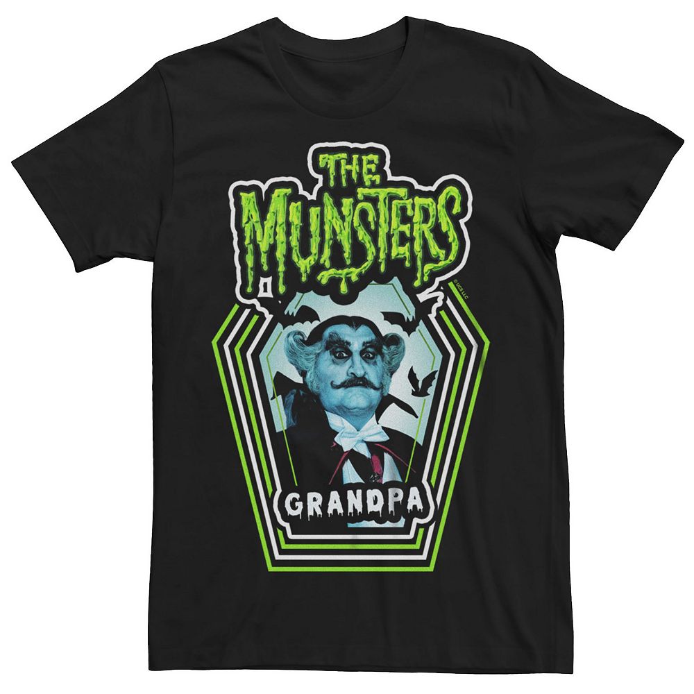 Men's The Munsters Grandpa Portrait Graphic Tee