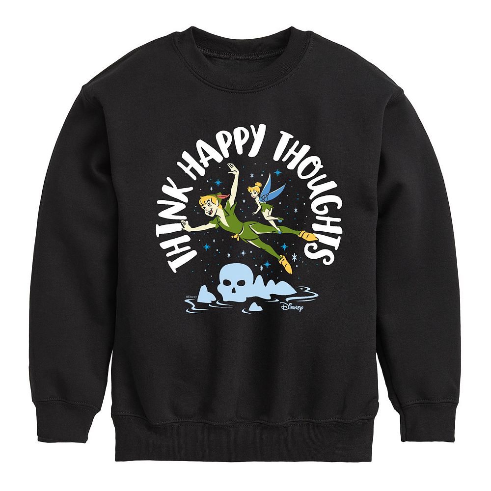 Disney's Peter Pan Think Happy Thoughts Boys 8-20 Graphic Fleece Pullover