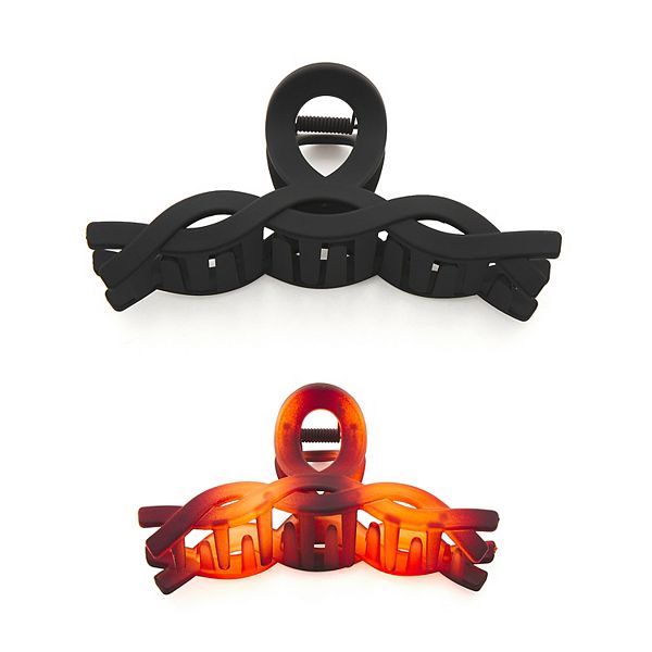 2-Piece Hair Claw Clip Set