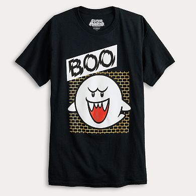 Men's Nintendo Super Mario Boo Graphic Tee