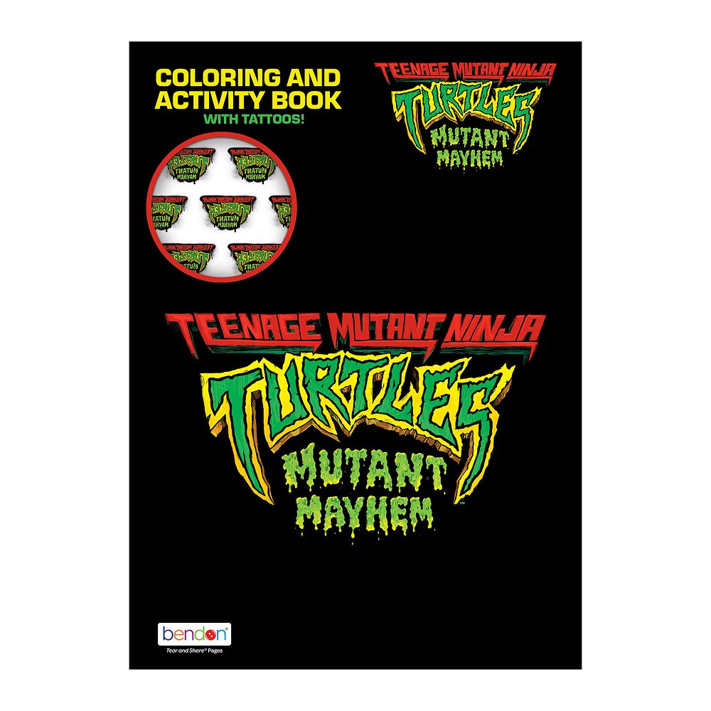 Teenage Mutant Ninja Turtles: The Next Chapter Coloring & Activity Book ...