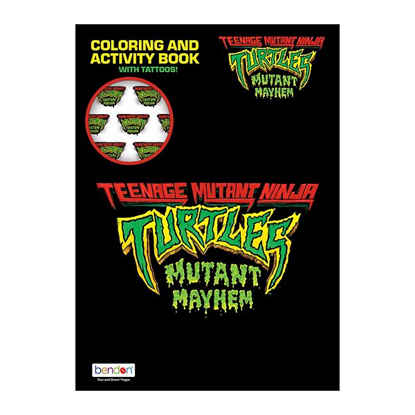 Teenage Mutant Ninja Turtles: The Next Chapter Coloring & Activity Book ...