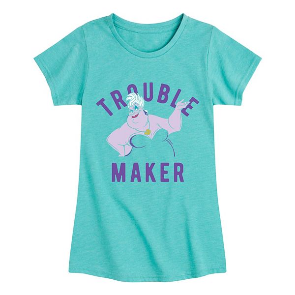 Disney's The Little Mermaid Ursula Girls 7-16 Trouble Maker Graphic Tee