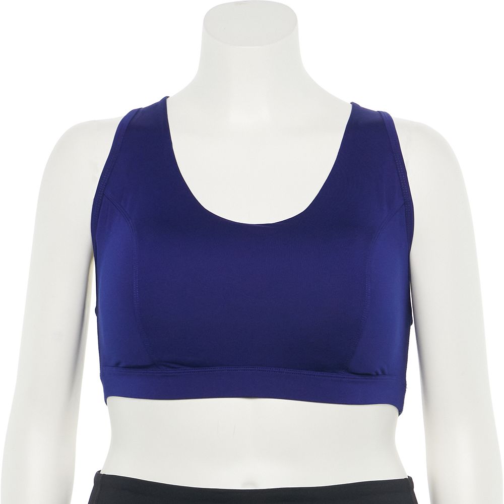 Plus Size Tek Gear® Racerback Low-Impact Sports Bra