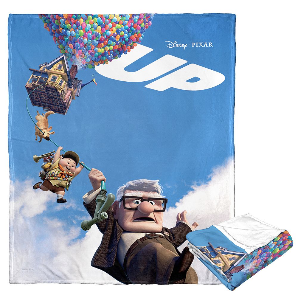 Disney / Pixar's Up Character Trio Poster Silk Touch Throw Blanket