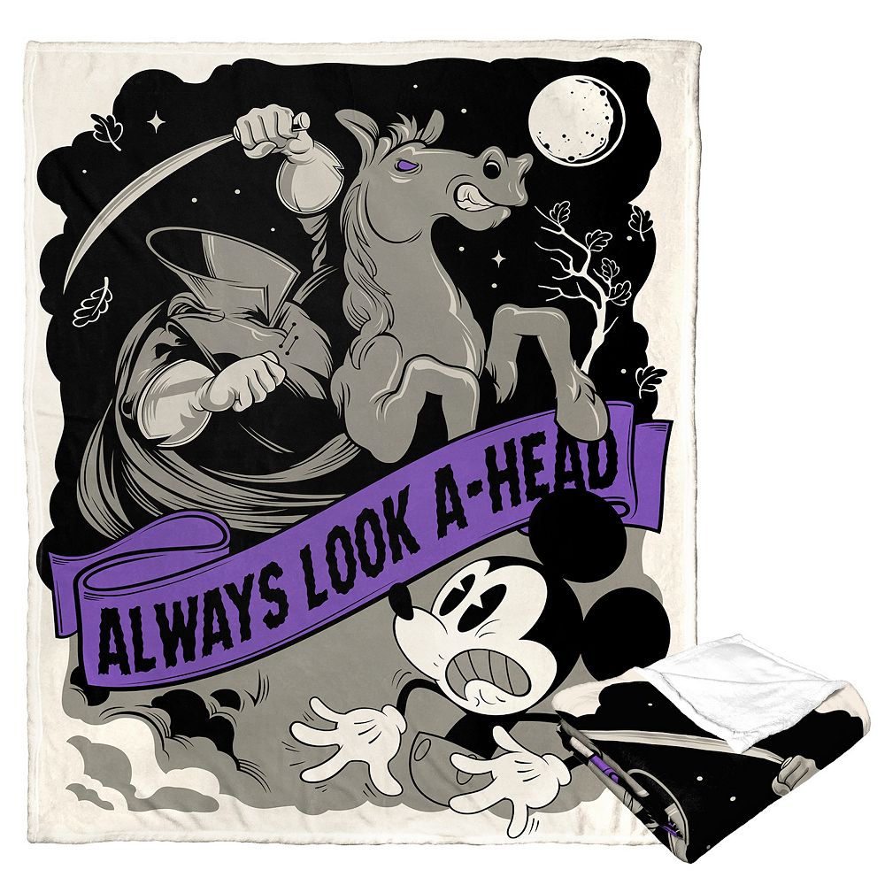 Disney's Mickey Mouse Halloween "Always Look A-Head" Headless Horseman ...