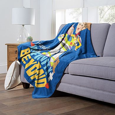 Disney/Pixar Toy Story Friends to Infinity and Beyond Silky Touch Throw ...