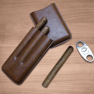 Samsonico 3-Finger Cigar Case