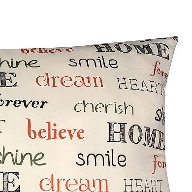 Harper Lane Inspire Rectangle Throw Pillow