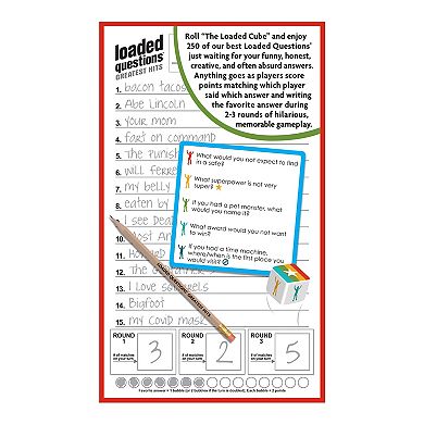 Loaded Questions Greatest Hits Party Game by All Things Equal