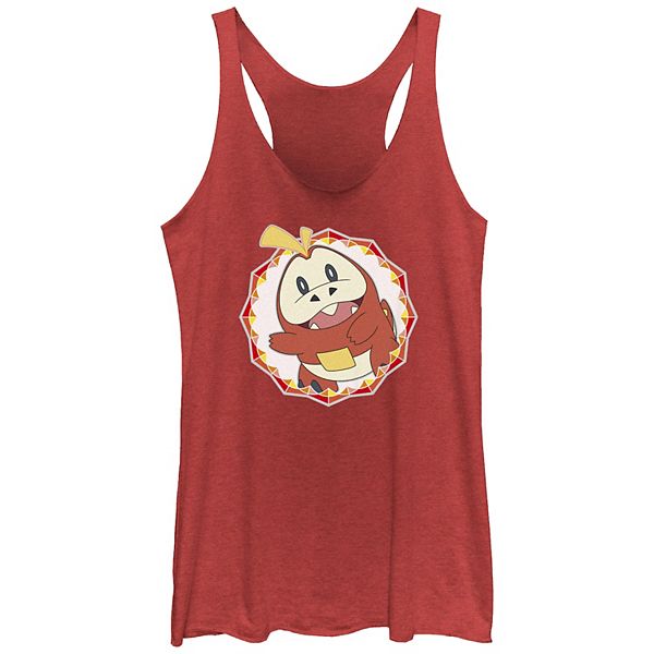 Juniors' Pokemon Fire Croc Fuecoco Racerback Tank Top